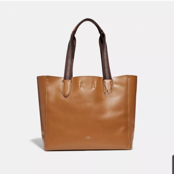 Coach | Bags | Coach Derby Brown Leather Tote Bag | Poshmark